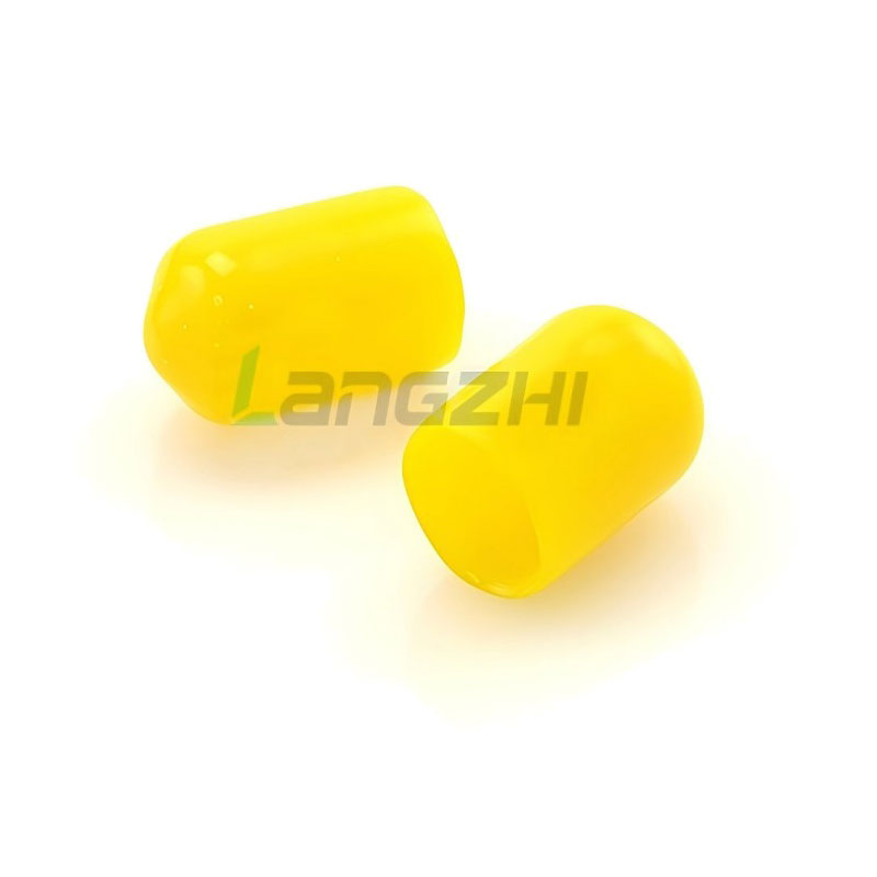 Rubber Dust Cap for ST Connector Housing & Adapters, Yellow, 100pcs/Pack