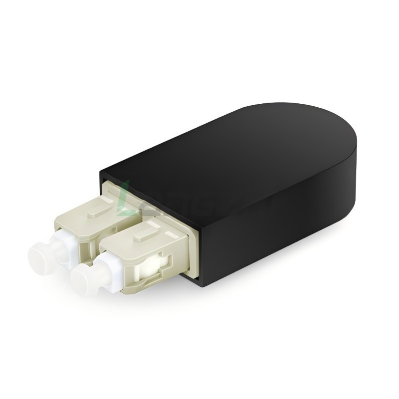 SC-UPC Duplex PVC OM4 50125 Multimode Fiber Loopback Module