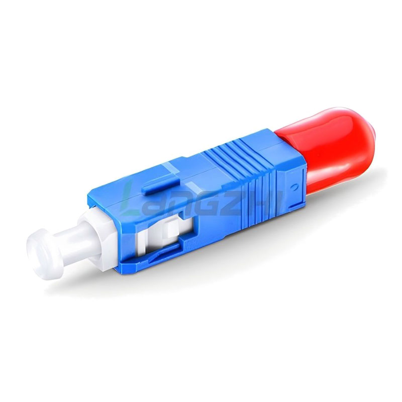 SC Male to ST Female Fiber Optic Adapter, Fiber Connector