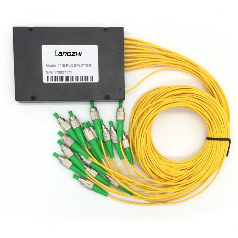 FC/APC 1x16 Fiber Optic PLC Splitter Single mode - High-Performance ...