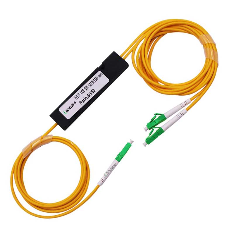 LC/APC 1x2 PLC Pigtail Type Fiber Splitter