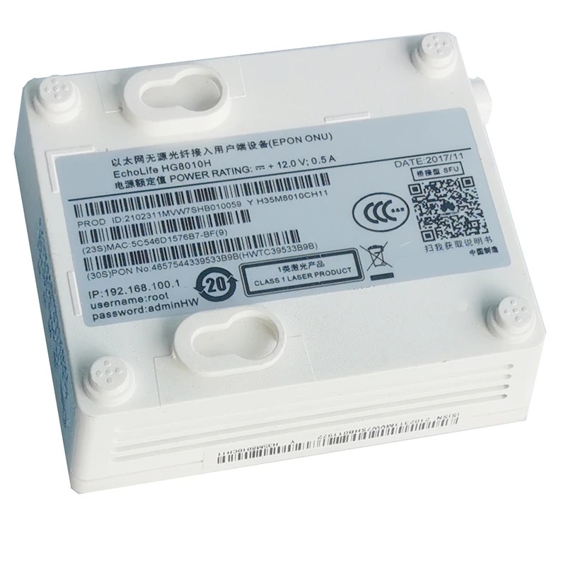 Huawei HG8310M | Xpon/Gpon/Epon | ONT