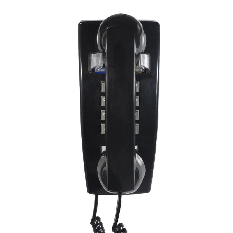 Corded Wall Phone, Retro Trimline Telephone for Home & Hotel
